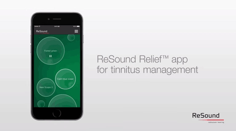Verminder uw tinnitus met de ReSound Relief app | ReSound