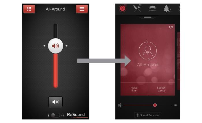 ReSound Smart hearing aid app | ReSound | ReSound