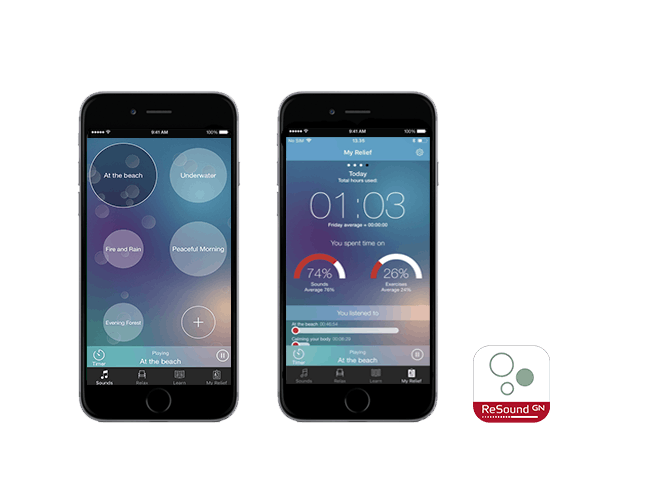 Help & support for the Relief app | ReSound | ReSound